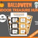 Kids Indoor Halloween Treasure Hunt, Halloween Party Games for Kids ...