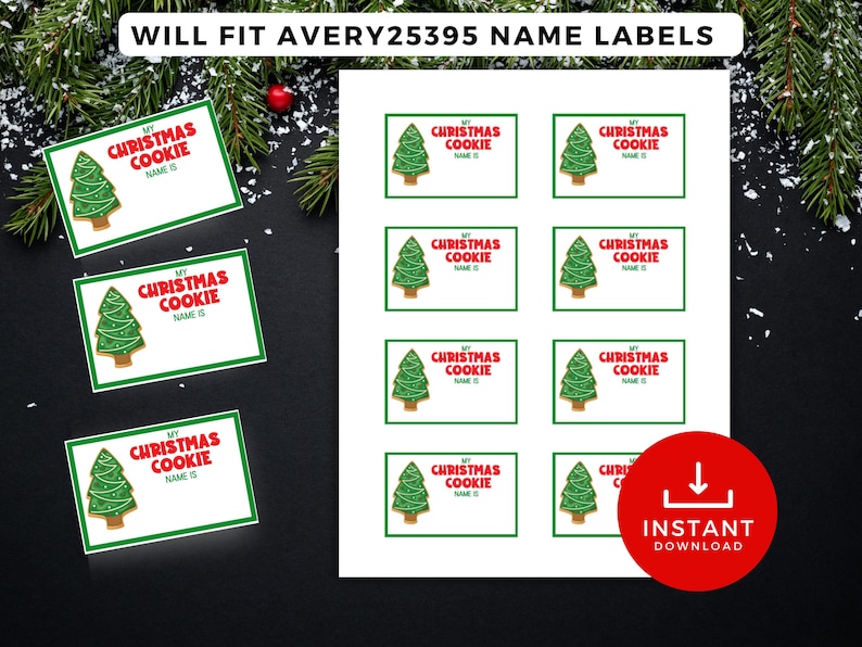 What's Your Christmas Cookie Name, Christmas Printable Game ...
