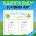 Earth Day Scavenger Hunt, Earth Day Activity, Earth Day Party Games ...