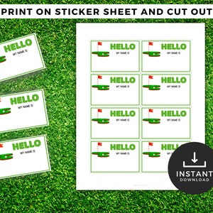 What's Your Golf Name Game, Printable Golf Party Game, Golf Birthday ...