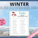 Winter Selfie Scavenger Hunt, Fun Winter Game, Cold Weather Fun Game ...