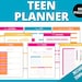 Teen Mindset Journal, Printable Teen Daily Planner, Daily Journal for ...
