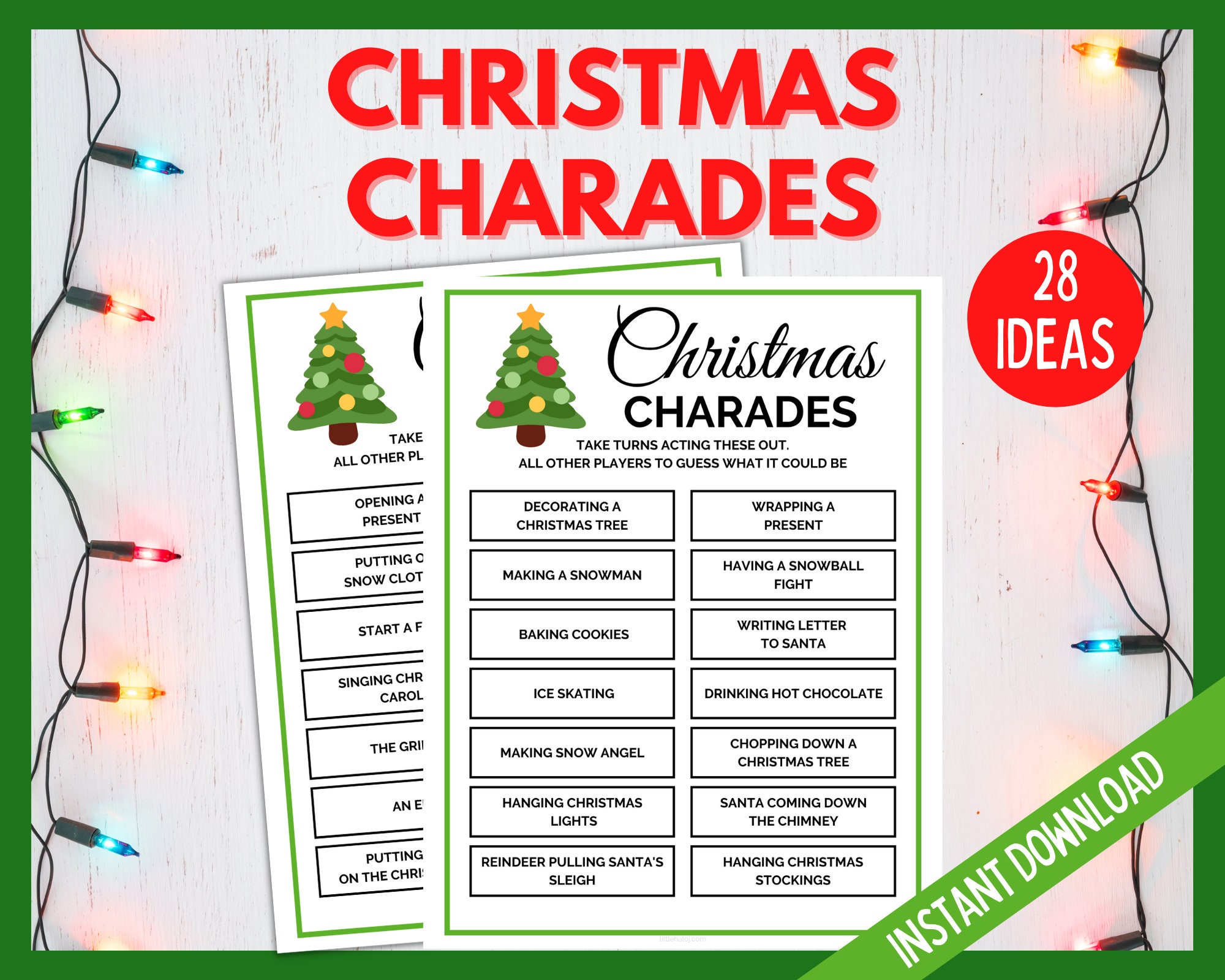 Teen Christmas Games Bundle Adult Xmas Party Games Bundle - Etsy
