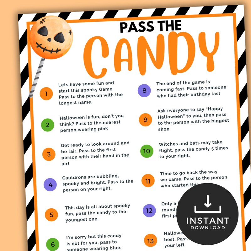 Halloween Games for Kids - Etsy