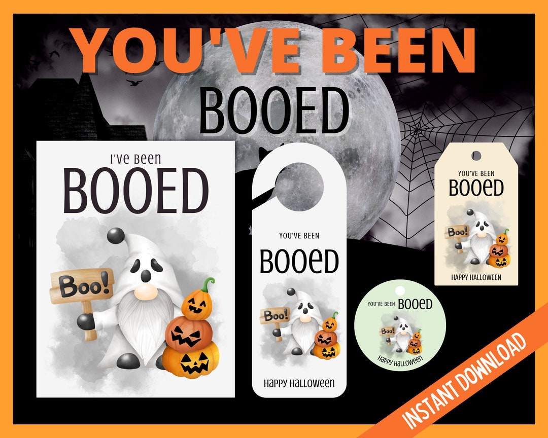 You've Been Booed, Halloween Printable Signs, Neighbors, Friends, Co ...
