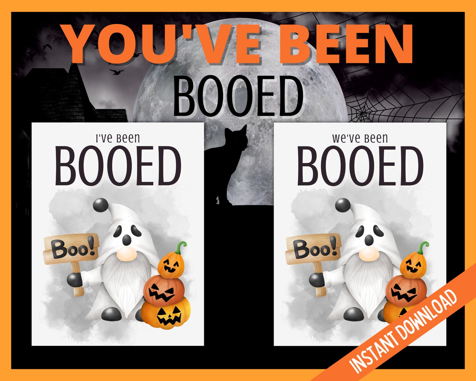 You've Been Booed Halloween I've Been Booed - Etsy