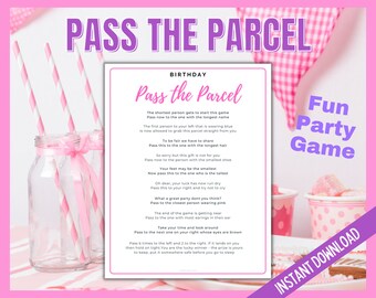 Pass the Gift Game Birthday Game Family Game Kids Games - Etsy