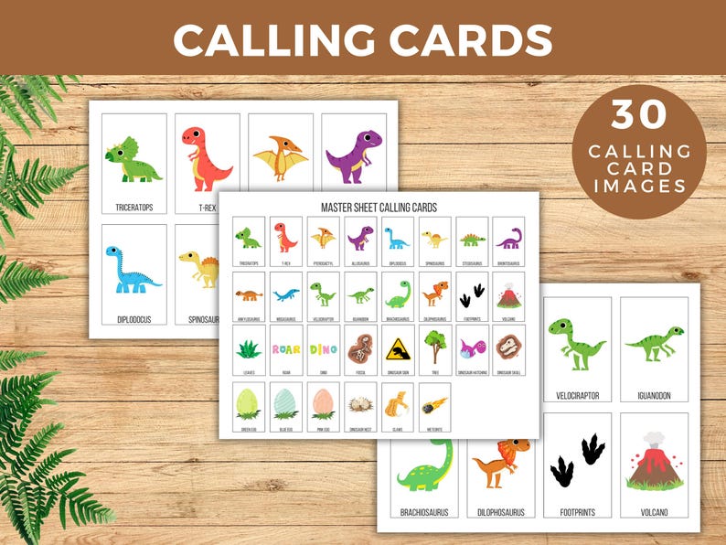 Dinosaur Bingo, Dinosaur Birthday Party, Kids Dinosaur Activity ...