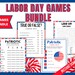 Labor Day Games Bundle, Labor Day Word Search, Labor Day True or False ...
