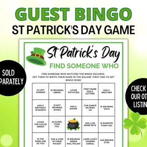 Roll and Color St Patricks Day Printable Game, St Patrick's Activity ...
