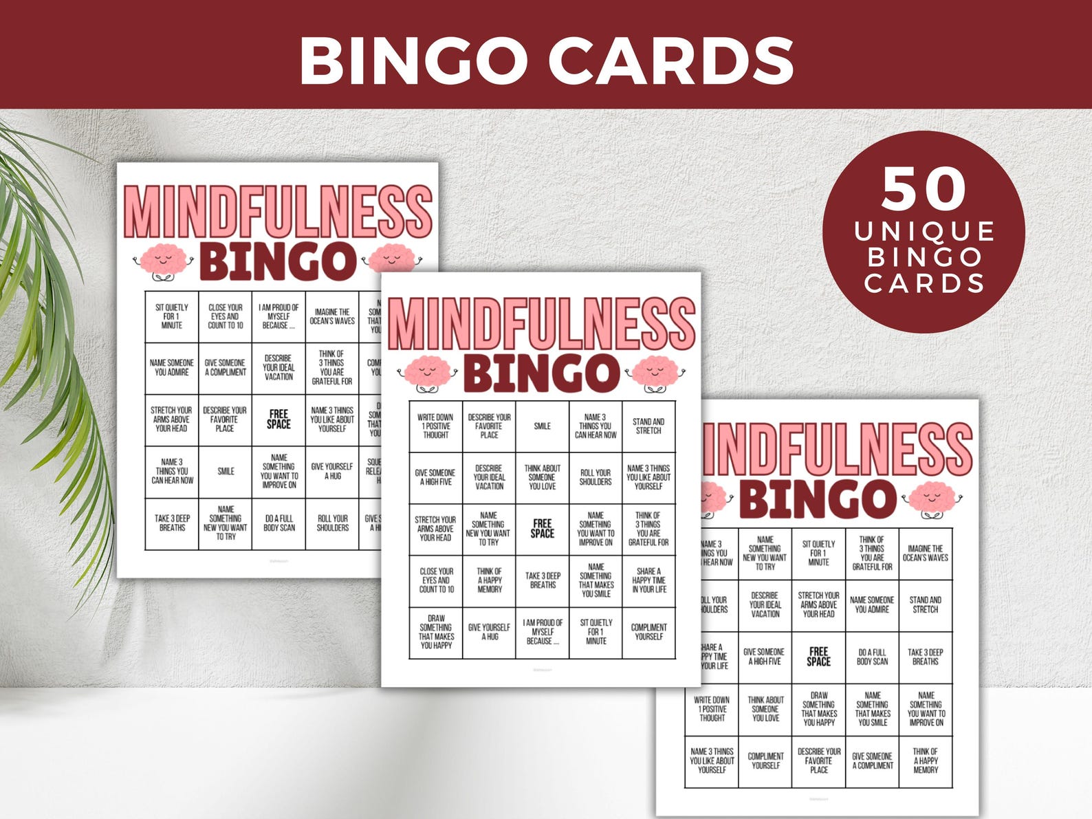 Mindfulness Bingo, Gratitude Bingo, Mindfulness Activity, Counseling ...