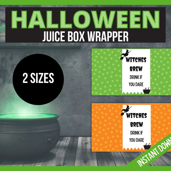 Juice Box Wrapper - Etsy