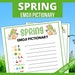 Spring Emoji Pictionary, Printable Spring Games, Spring Activity ...