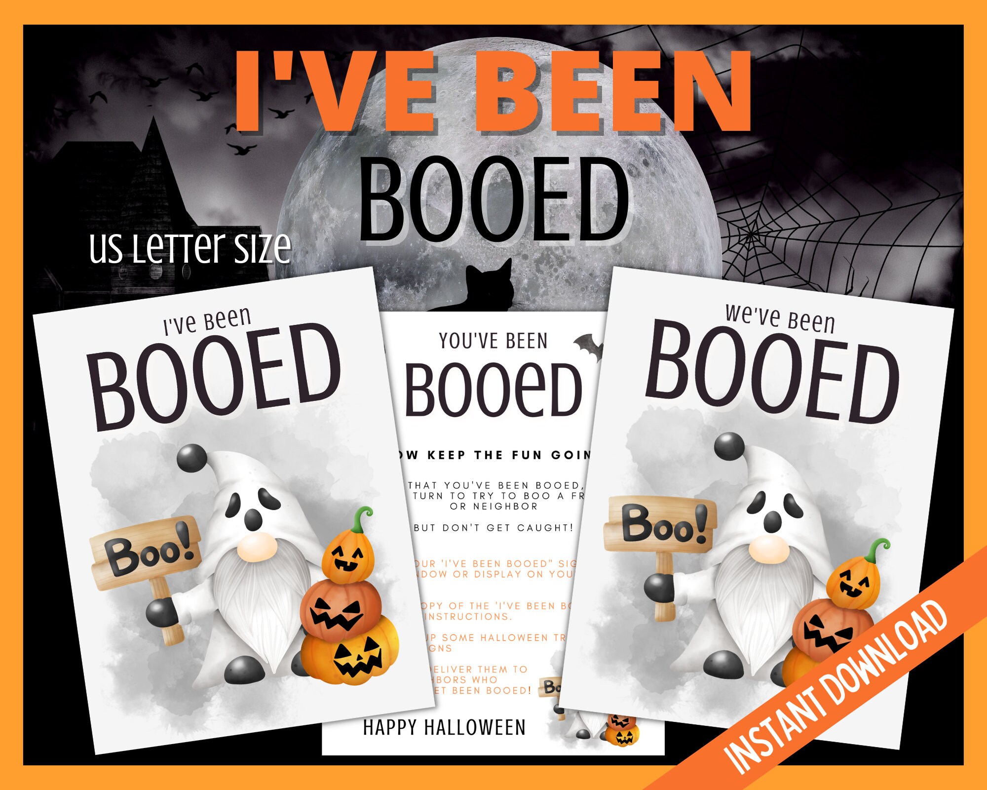 You've Been Booed Halloween I've Been Booed - Etsy