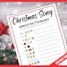 Christmas Songs Emoji Pictionary Game, Fun Christmas Game, Xmas Emoji ...