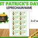 St Patrick's Day What's Your Leprechaun Name, Printable St Patrick ...