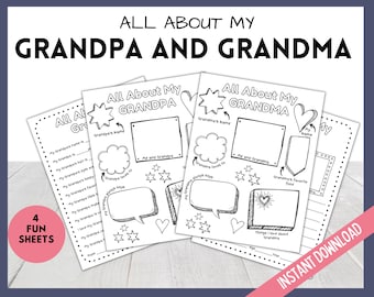 Grandparents Day Printable - Etsy