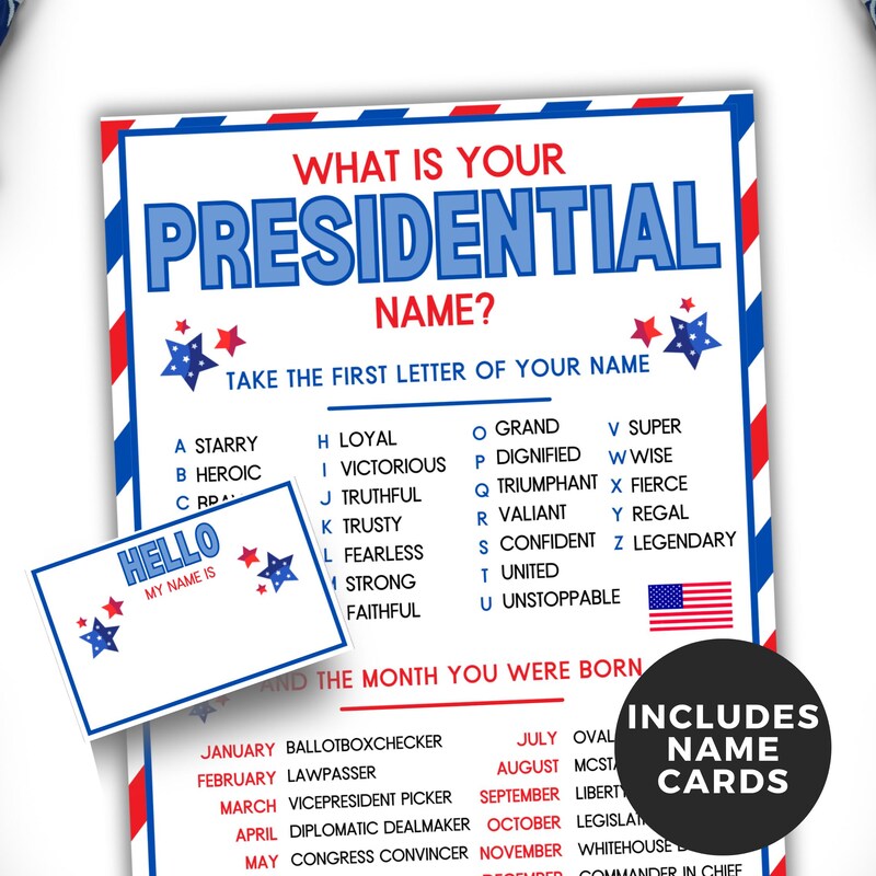 President Election - Etsy