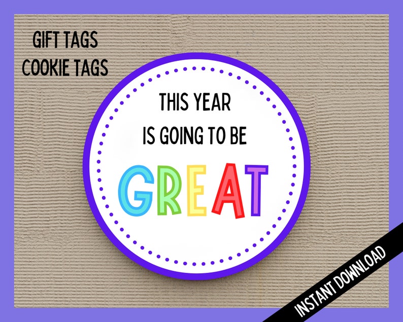 Printable Back to School Tag This Year is Going to Be Great - Etsy