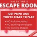 Valentines Day Escape Room, Printable Treasure Hunt, Kids Valentines ...