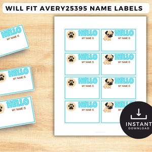 What is Your Puppy Name Game Printable, Puppy Party Game, Printable ...