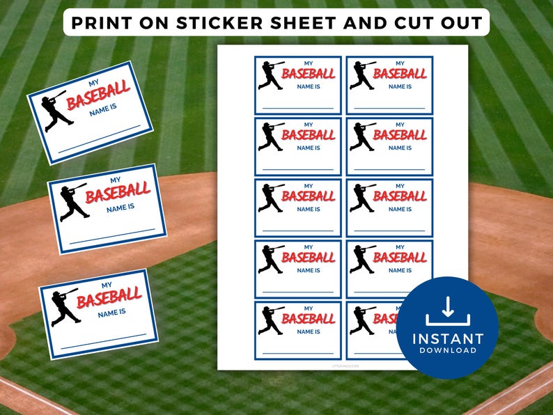 What's Your Baseball Name Game, Printable Baseball Team Game, Baseball ...