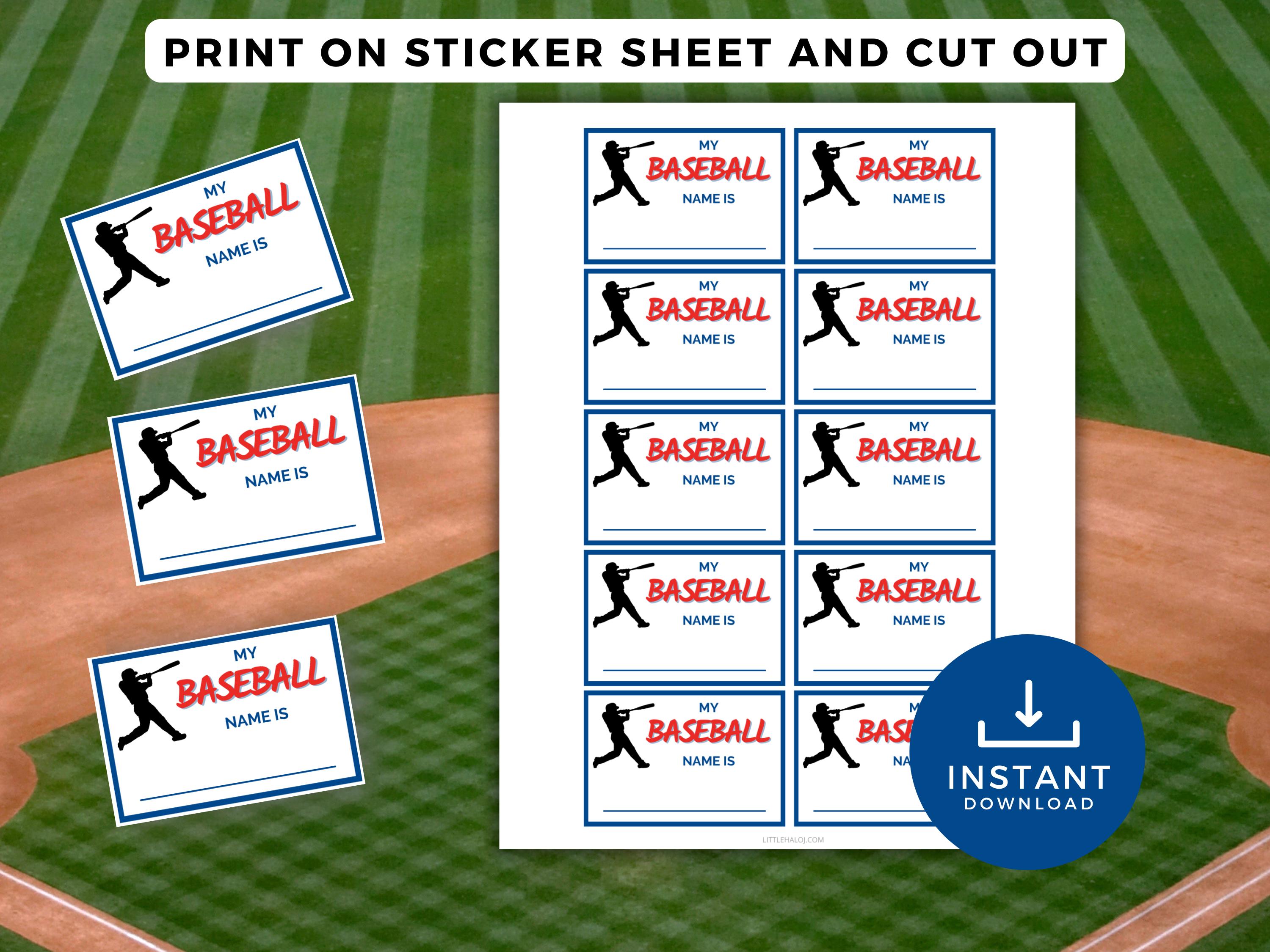 What's Your Baseball Name Game, Printable Baseball Team Game, Baseball ...