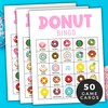 Donut Themed Party Games Bundle, Donut Grow up Party Game, National ...