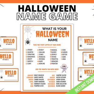 Halloween Games Teens Bundle, 8 Halloween Printable Games for Teens ...
