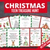 Indoor Christmas Treasure Hunt for Older Kids, Christmas Scavenger Hunt ...