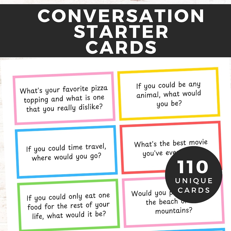 Parent Ice Breaker - Etsy UK