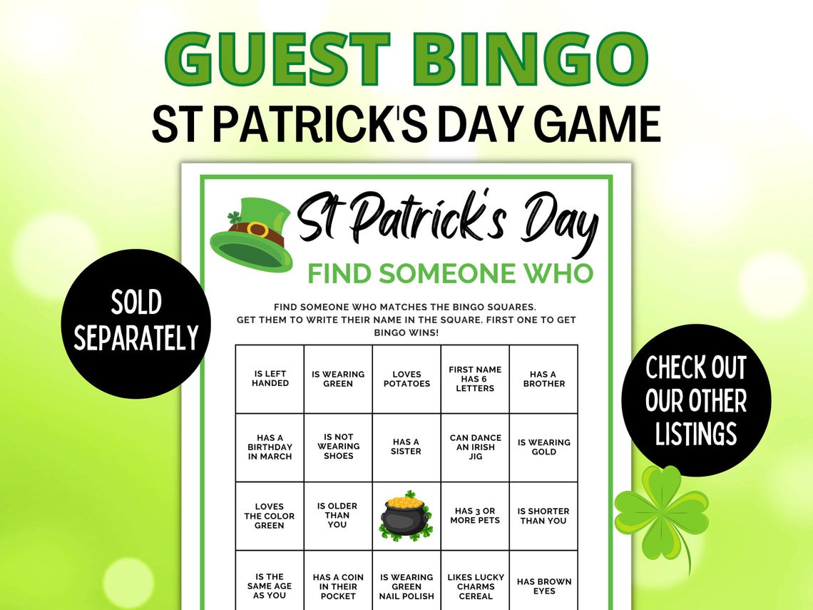 St Patricks Day Word Scramble, St Paddy's Day Word Unscramble Game, St ...
