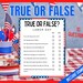 Labor Day Fact or Fiction True or False Game Fun Labor Day - Etsy