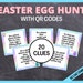 QR Code Easter Treasure Hunt for Teens, Easter Egg Scavenger Hunt With ...