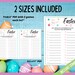 Easter A-Z Game, Easter Activities for Kids, Teen and Adults, Printable ...