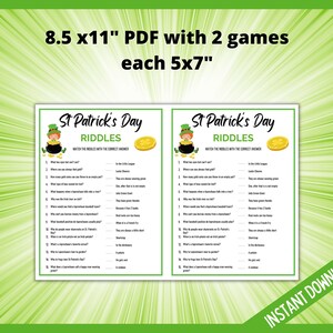 St Patrick's Day Riddles for Kids, St Paddy's Day Jokes, St Patricks ...