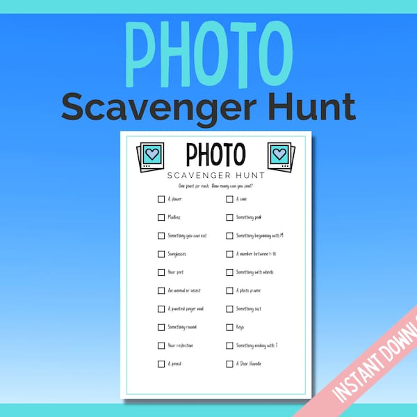 Photo Hunt - Etsy