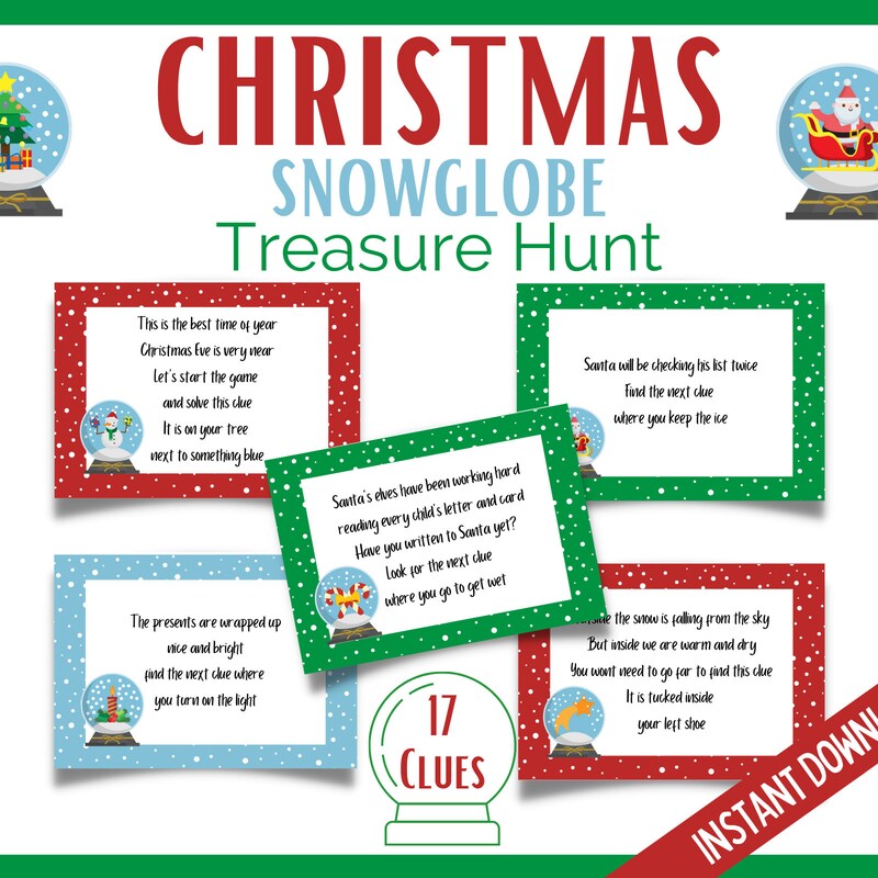 Grinch Scavenger Hunt - Etsy