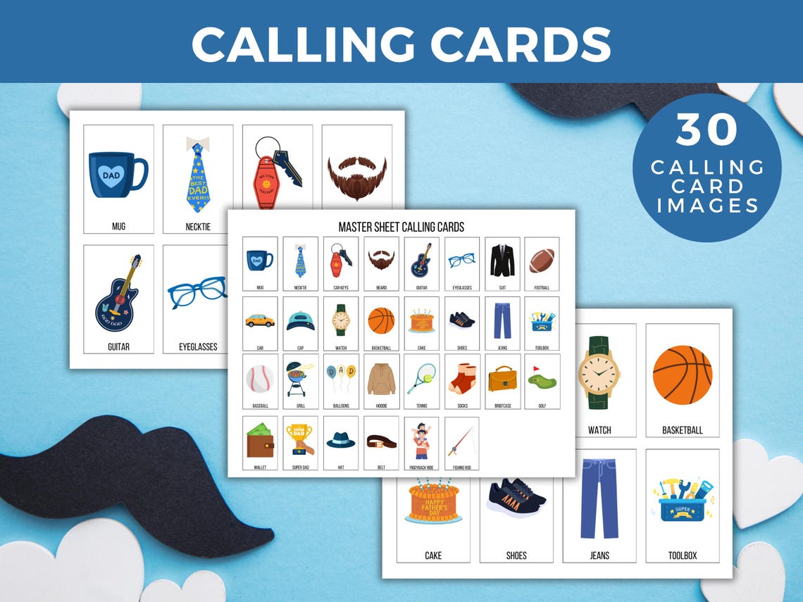 Father's Day Bingo, Father's Day Fun Activity, 30 Printable Father's ...