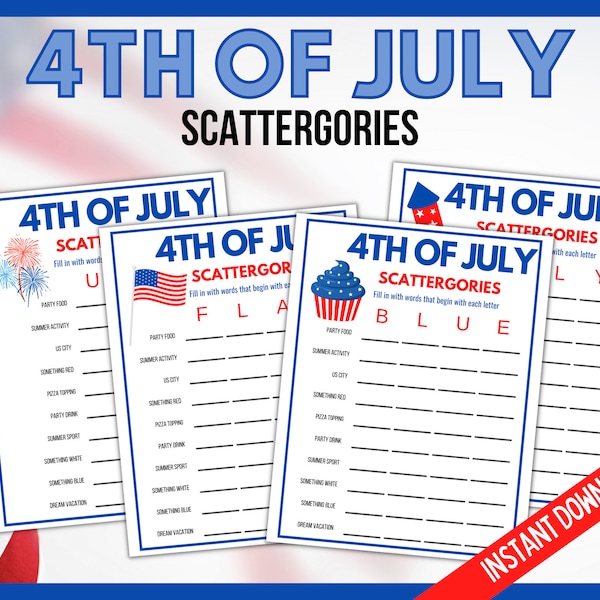 Patriotic Game - Etsy