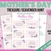 Mother's Day Scavenger Hunt Mother's Day Treasure - Etsy