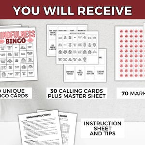 Mindfulness Bingo, Gratitude Bingo, Mindfulness Activity, Counseling ...