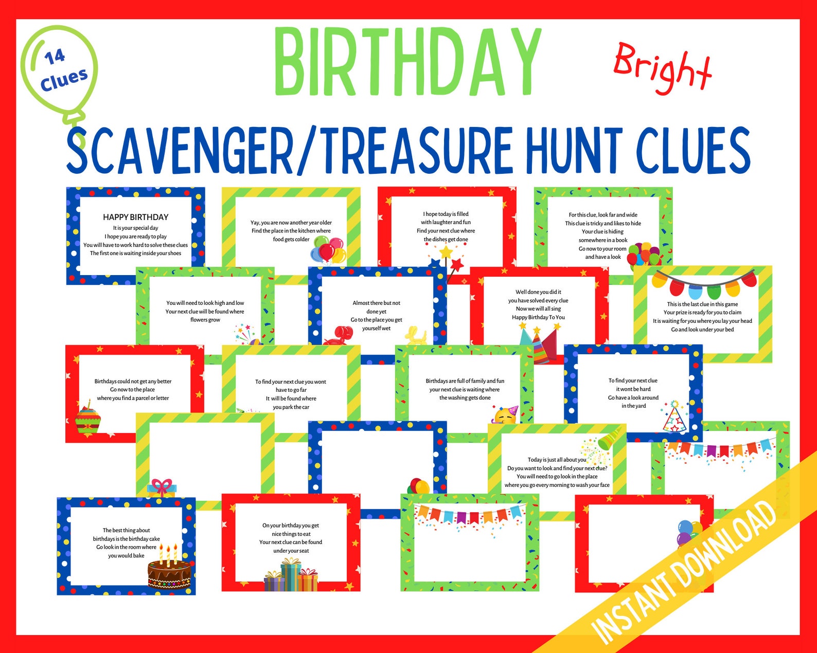 Birthday Treasure Hunt Clues Birthday Scavenger Hunt Clues Etsy birthday-treasure-hunt-clues-birthday-scavenger-hunt-clues-etsy