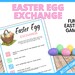 Easter Egg Exchange, Easter Dice Game, Easter Games Kids Printable ...