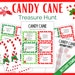 Candy Cane Treasure Hunt, Christmas Treasure Hunt, Candy Cane Christmas ...