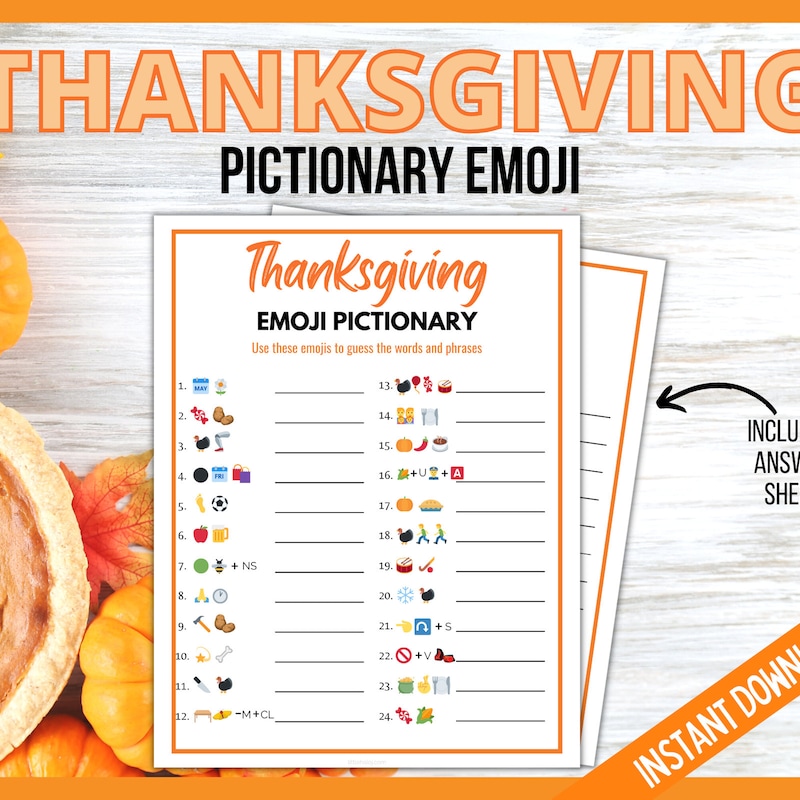 Emoji Movie Pictionary - Etsy