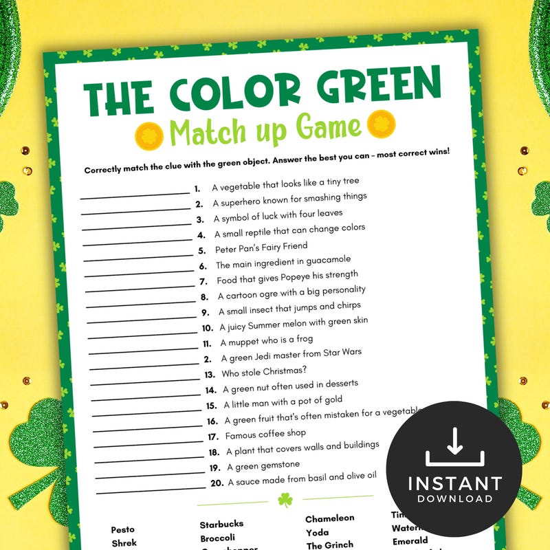 Green Color - Etsy