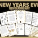 New Year's Eve Treasure Hunt for Teens, Indoor New Years Eve Scavenger ...