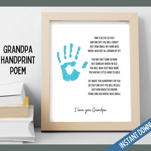 Grandad Handprint Poem, Grandpa Handprint Poem, Papa Handprint Poem ...
