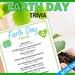 Earth Day Trivia, Printable Earth Day Trivia Games, Earth Day Classroom ...